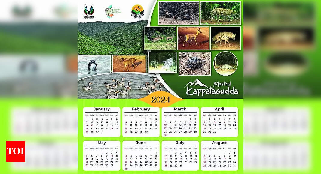 Kappatagudda: 2024 Calendar | Wild Animals of Kappatagudda Forest ...