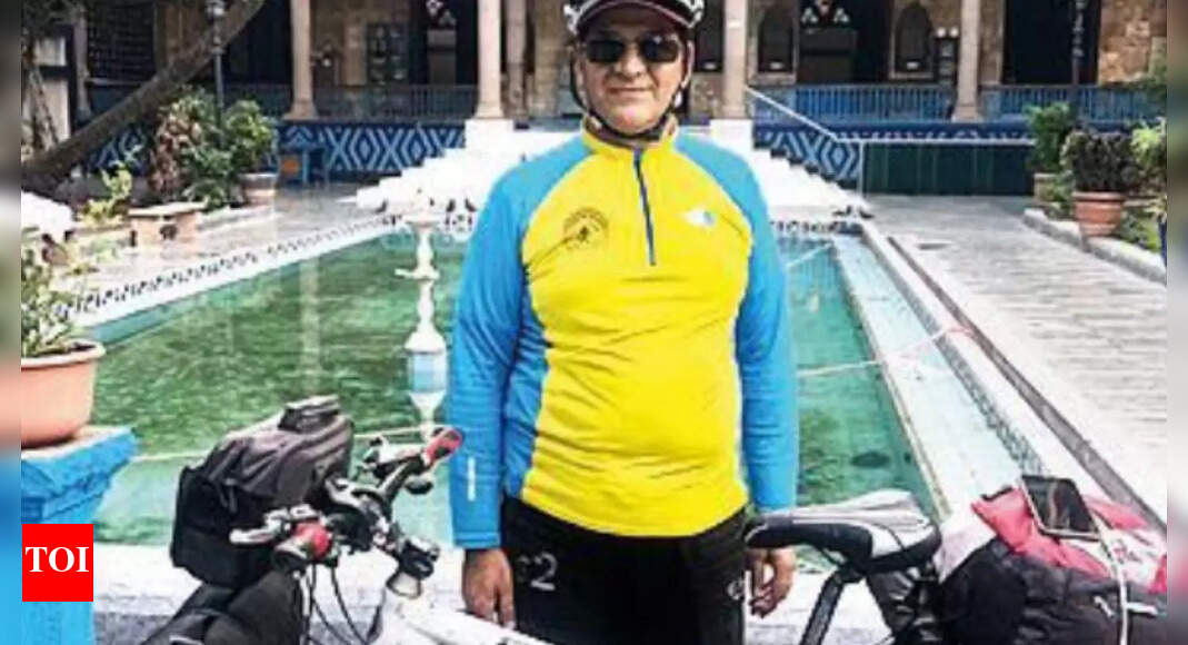 Iranian Biker: Iranian Biker Spreads Message to Recycle, Crosses ...