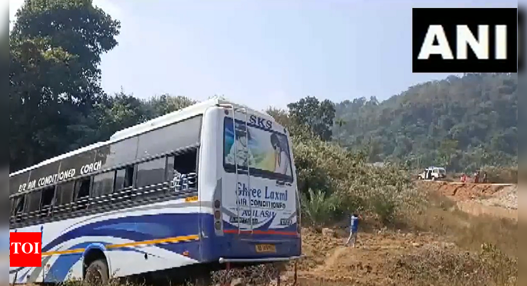 Bus Accident: 32 tourists injured as bus falls into gorge in Odisha's ...