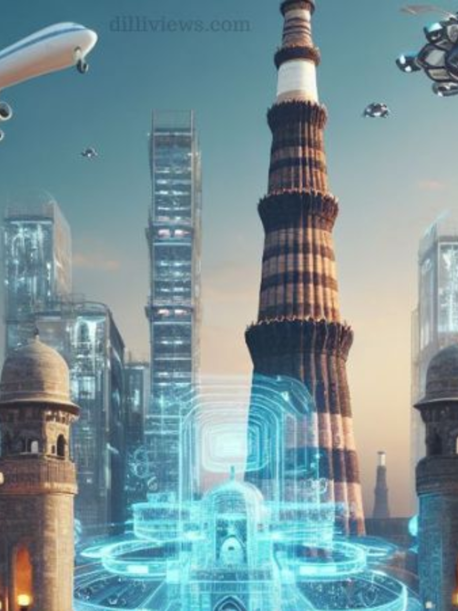 AI imagines Delhi in 2050 | Times Now