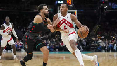 Toronto Raptors end skid with drubbing of Washington Wizards | NBA News - Times of India