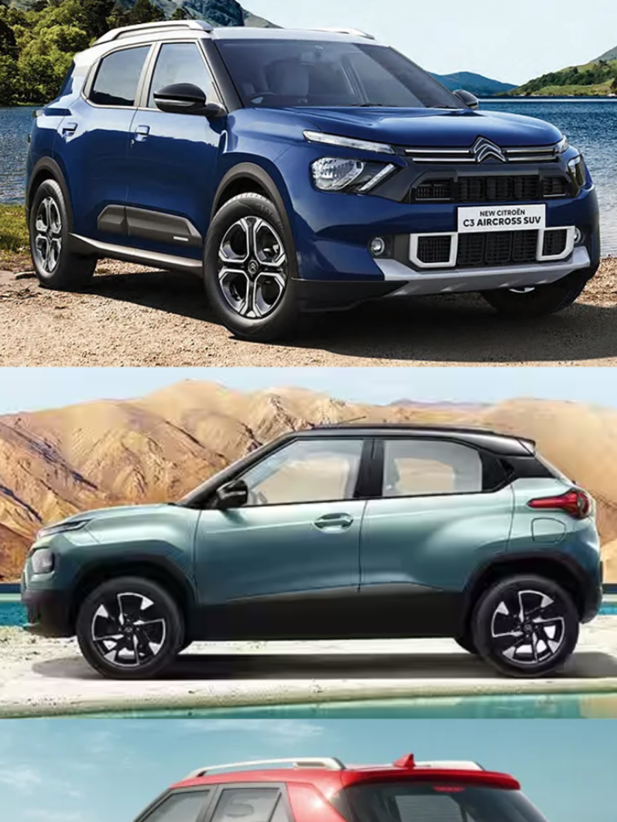 SUVs with largest boot space under Rs 10 lakh: Citroen C3 Aircross to ...