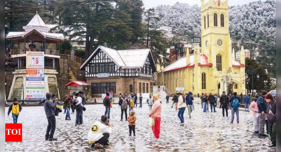 Shimla in New Year: 1 lakh tourists expected in Shimla for New Year ...
