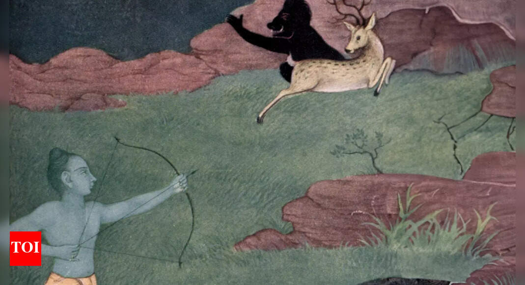 The history of Ramayana’s golden deer | India News - Times of India