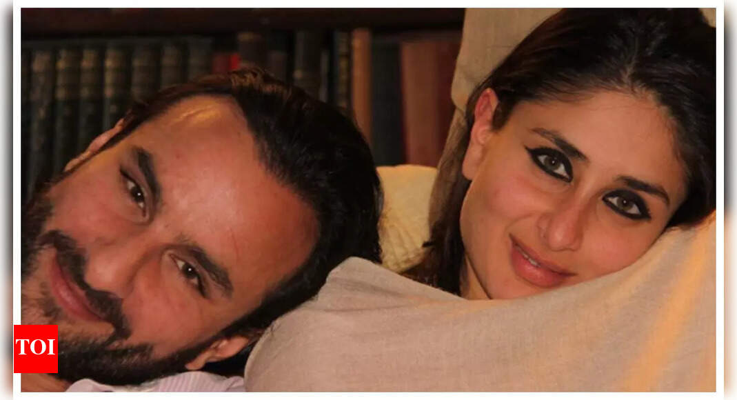 Kareena Kapoor recalls the moment she fell in love with Saif Ali Khan and says, 'He was sitting ...