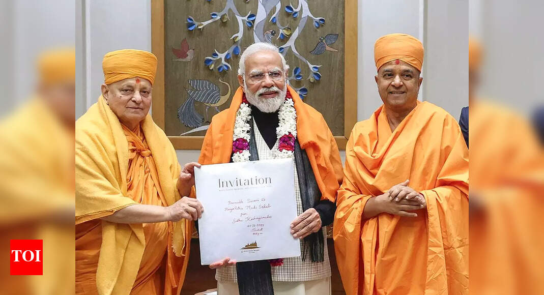 Prime Minister Narendra Modi agrees to inaugurate Abu Dhabi's BAPS ...