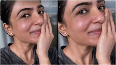 Samantha Ruth Prabhu shows elegance in a no-makeup selfie | Hindi Movie ...