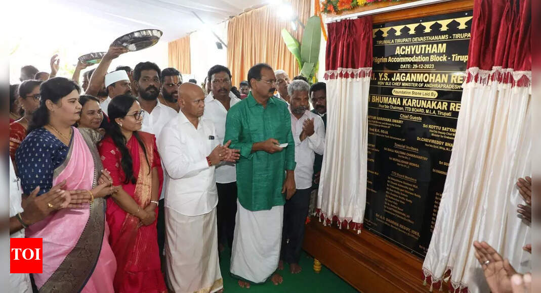 TTD chairman lays foundation for two new PACs in Tirupati | Amaravati ...