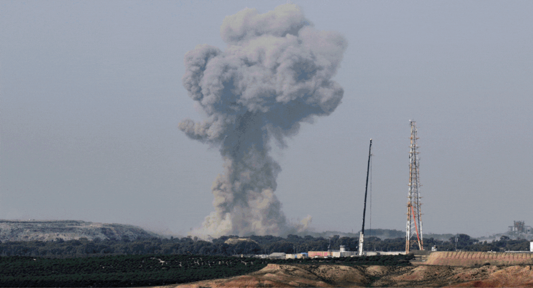 Israel Strikes Syria After Rocket Fire Israeli Army Times Of India