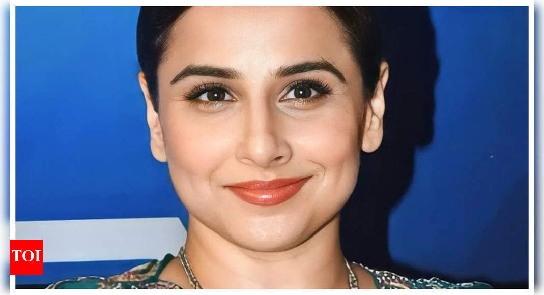 When Vidya Balan refused to eat as a child without watching 'Sara ...