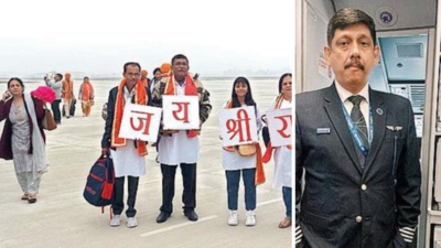 Passengers on inaugural Ayodhya flight give plane a new name: 'Pushpak ...