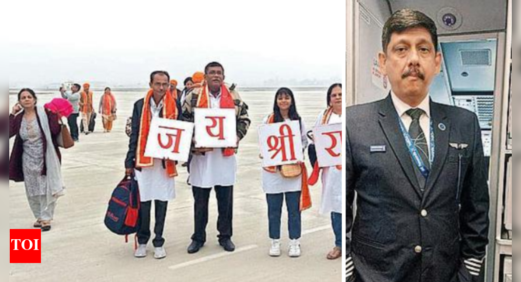 Passengers on inaugural Ayodhya flight give plane a new name: 'Pushpak ...
