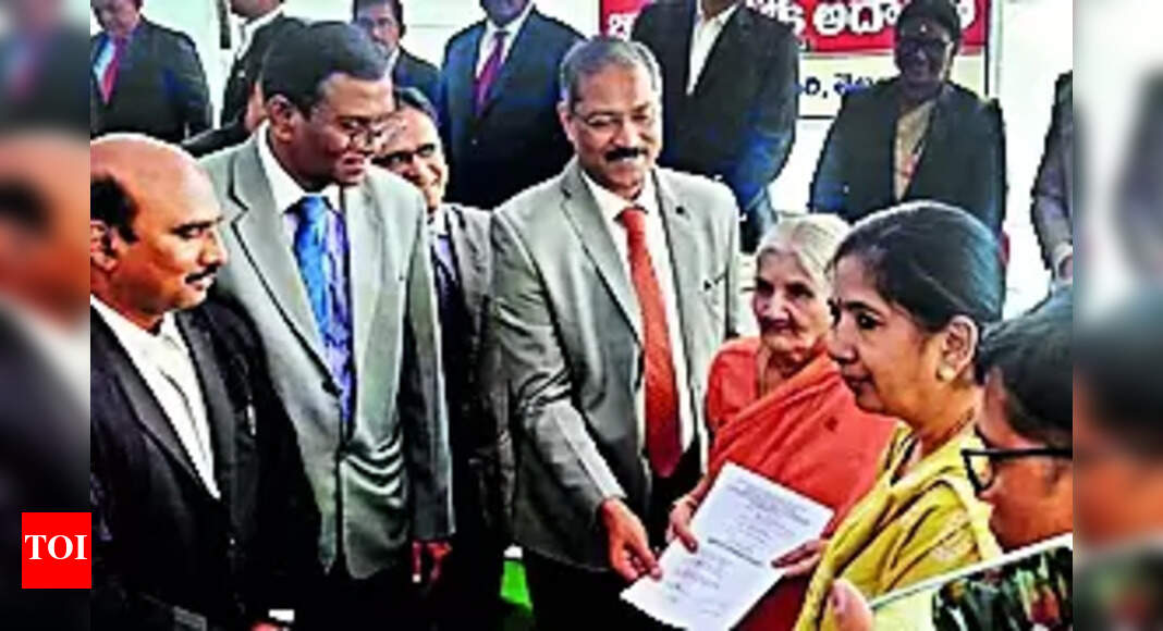 Lok Adalat: 39L cases resolved in Lok Adalat Hyderabad: Judges from all ...