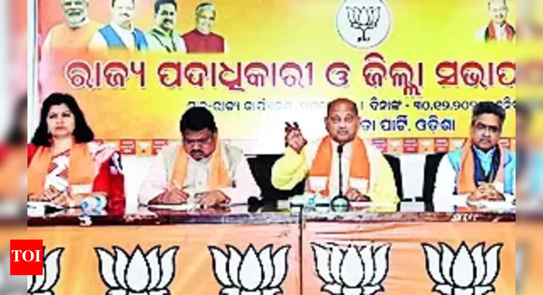 Alliance: No alliance with BJD in 2024: BJP | Bhubaneswar News - Times of India