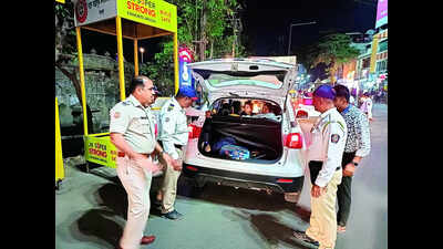 Kolhapur Police Logo Rotary