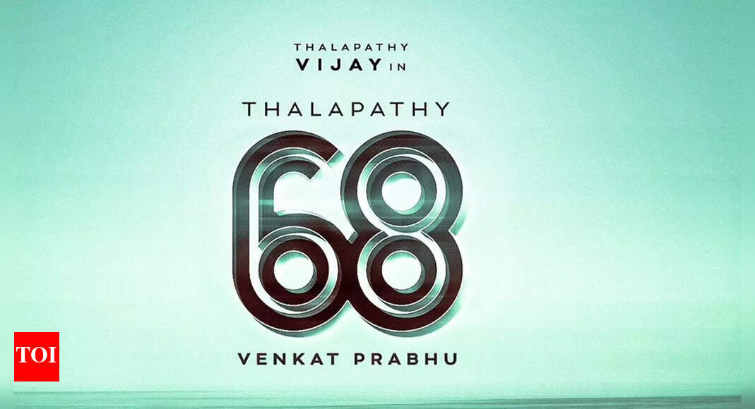‘Thalapathy 68’ first look to be revealed today evening! Will the ...