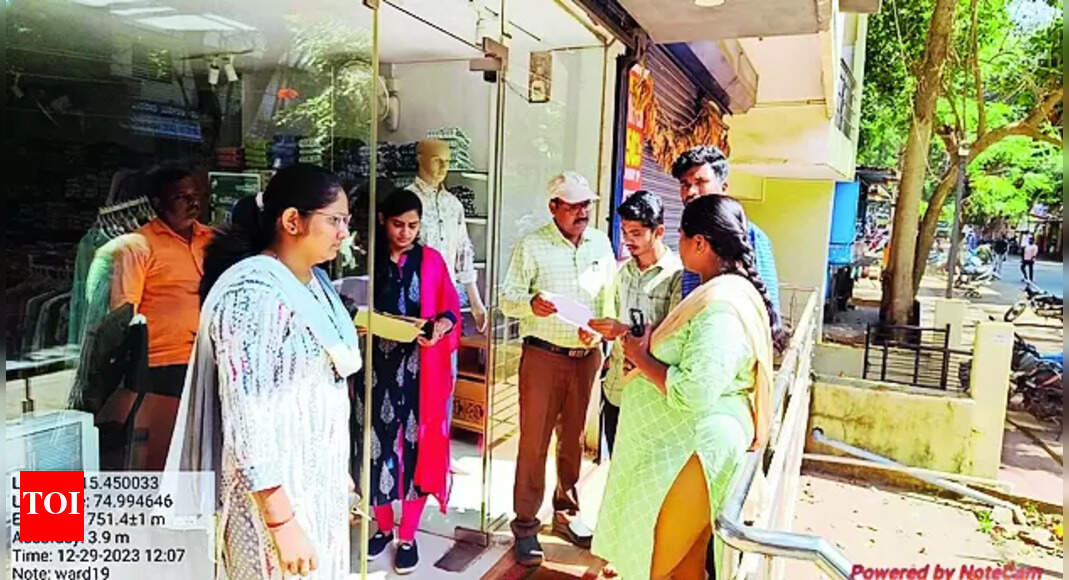 HDMC: HDMC’s special drive to implement 60% Kannada on signboards ...