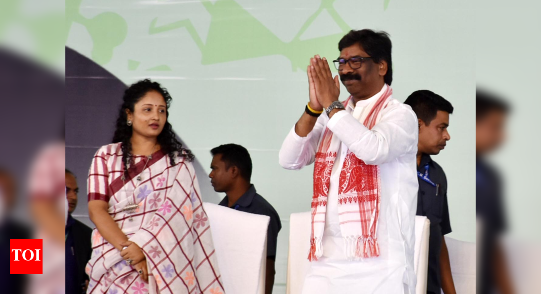 Ranchi News: JMM MLA quits, BJP sniffs plan to make Hemant Soren's wife new Jharkhand CM ...
