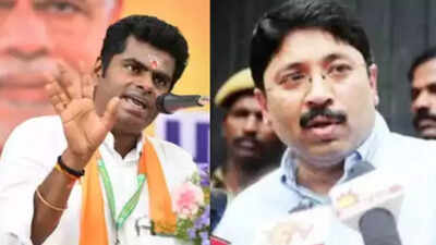 Chennai News: Tamil Nadu BJP chief K Annamalai flays DMK MP Dayanidhi Maran for his ‘jobless ...
