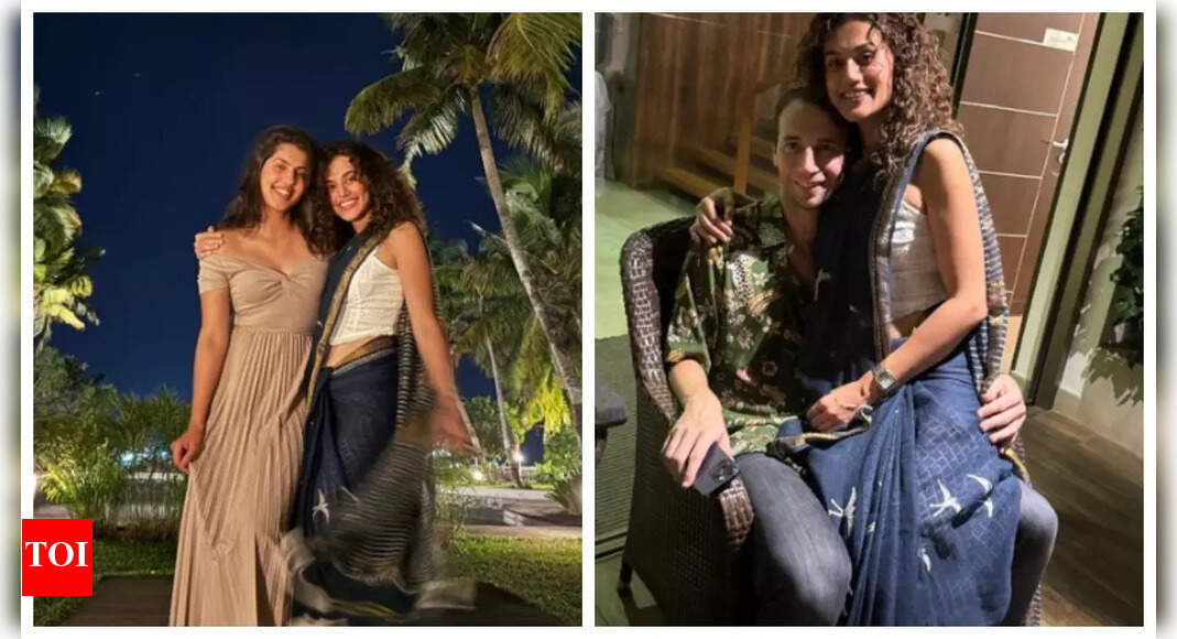 Dunki' star Taapsee Pannu rings in the New Year with beau Mathias Boe ...