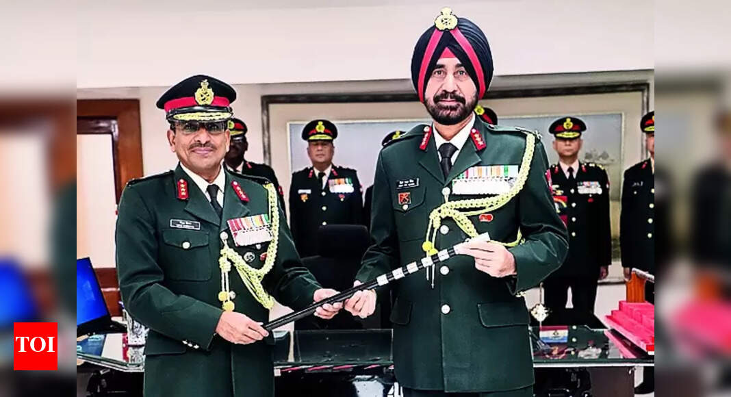 Lt Gen Prit Pal Singh: Lt Gen Prit Pal Singh takes charge as 28th General Officer Commanding of ...