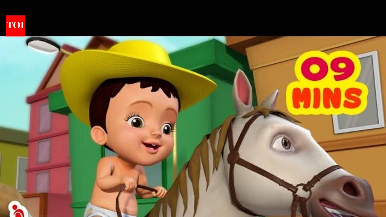 Telugu Kids Poem: Nursery Song in Telugu 'Chal Chal Gurram Chal Chal'