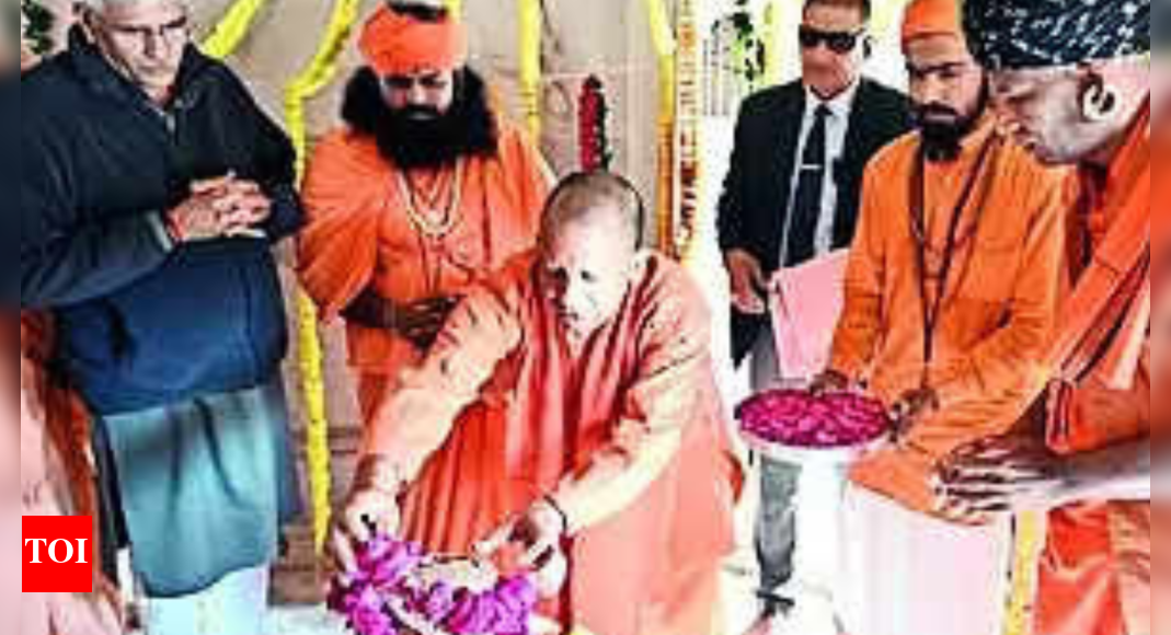 UP News: CM Yogi, "Ram temple breathes a new life into exploited ...