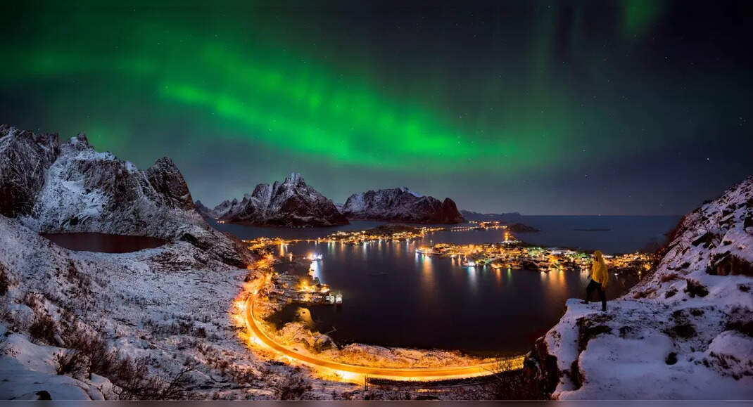 Countries that are experiencing only night during this time, World ...