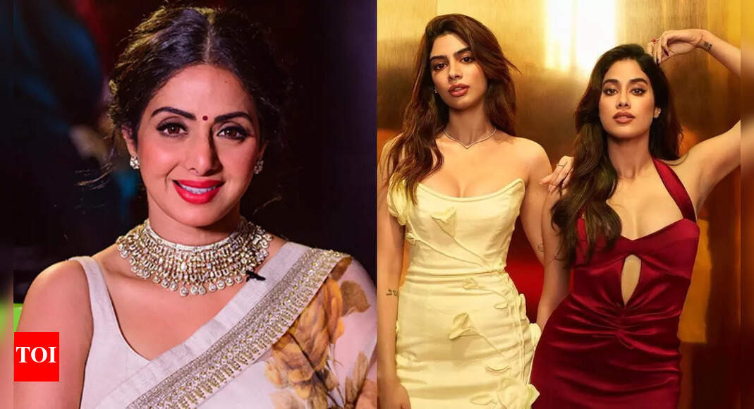 Janhvi Kapoor reveals the one similarity between her mother Sridevi and sister Khushi Kapoor ...