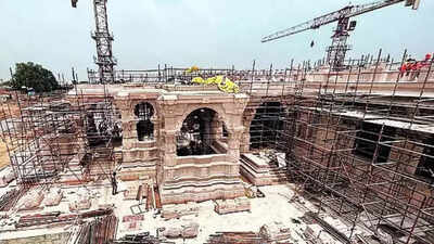Ram Mandir News: Ayodhya Ram temple’s 1st, 2nd floors will be ready by December 2024 | Lucknow ...