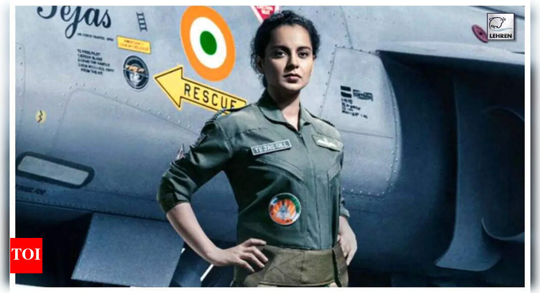 Tejas: Kangana Ranaut recalls Air Force General giving his brooch to director Sarvesh Mewara as ...