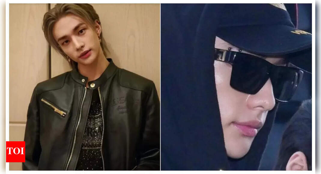 Stray Kids' Hyunjin unveils bold new look with a striking eyebrow ...