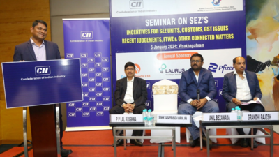 CII Meet on SEZ issues | Visakhapatnam News - Times of India