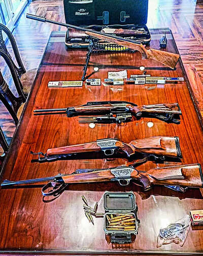 Enforcement Directorate: Ed Still At Panwar House, Foreign Arms Seized ...