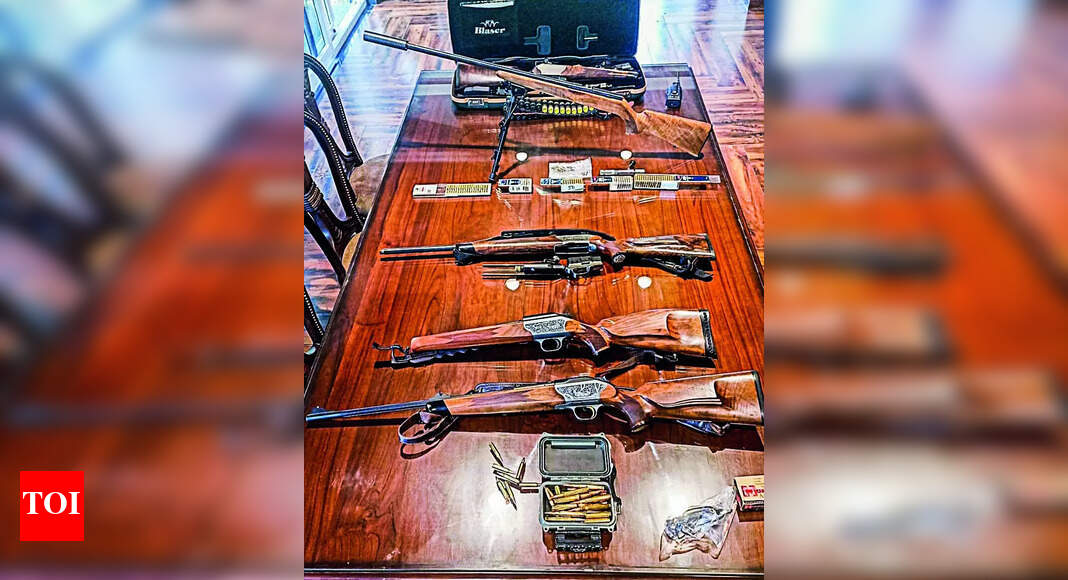 Enforcement Directorate: Ed Still At Panwar House, Foreign Arms Seized ...