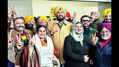 Parvinder Kaur Banga: Parvinder Becomes 1st Woman President Of Nri ...