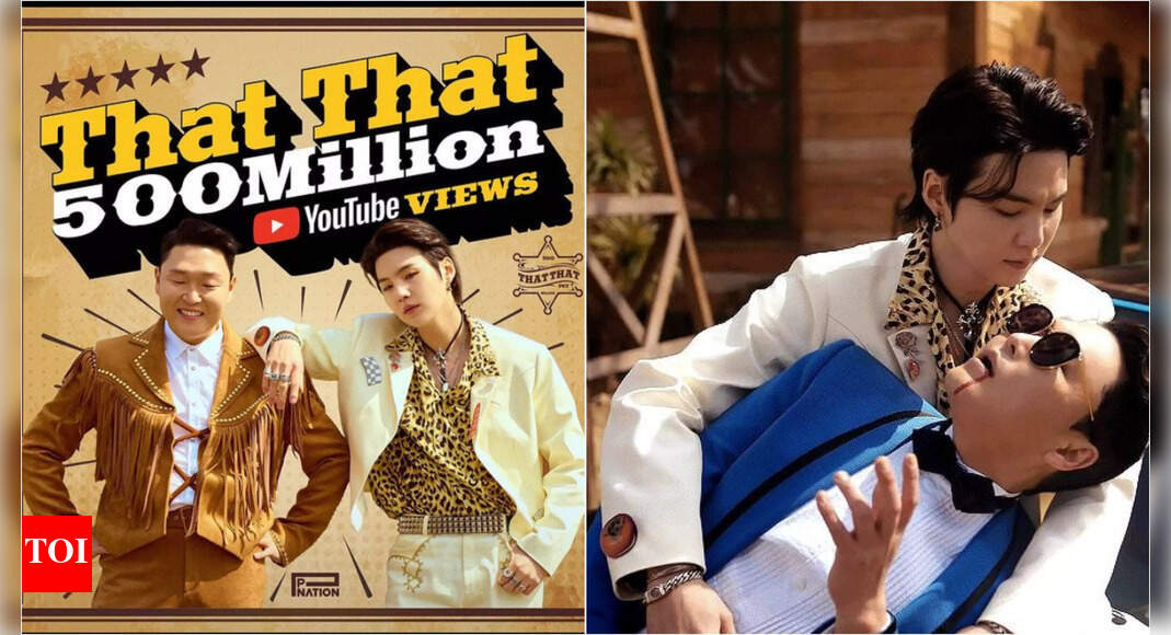 PSY and BTS' Suga's 'That That' marks 7th K-pop soloist MV to surpass ...