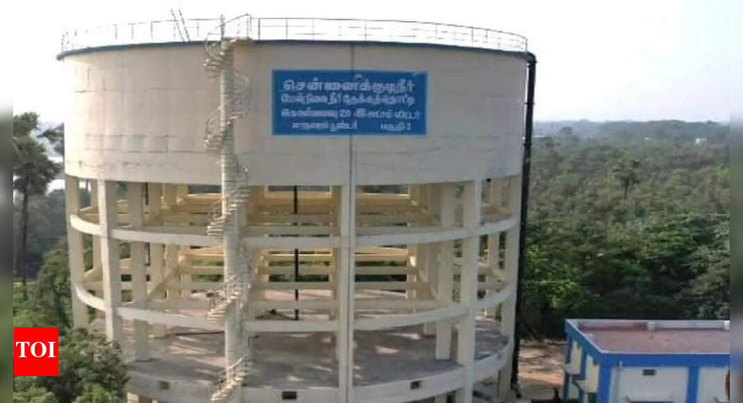 Chennai Metrowater begins supply of piped water from new overhead tanks ...