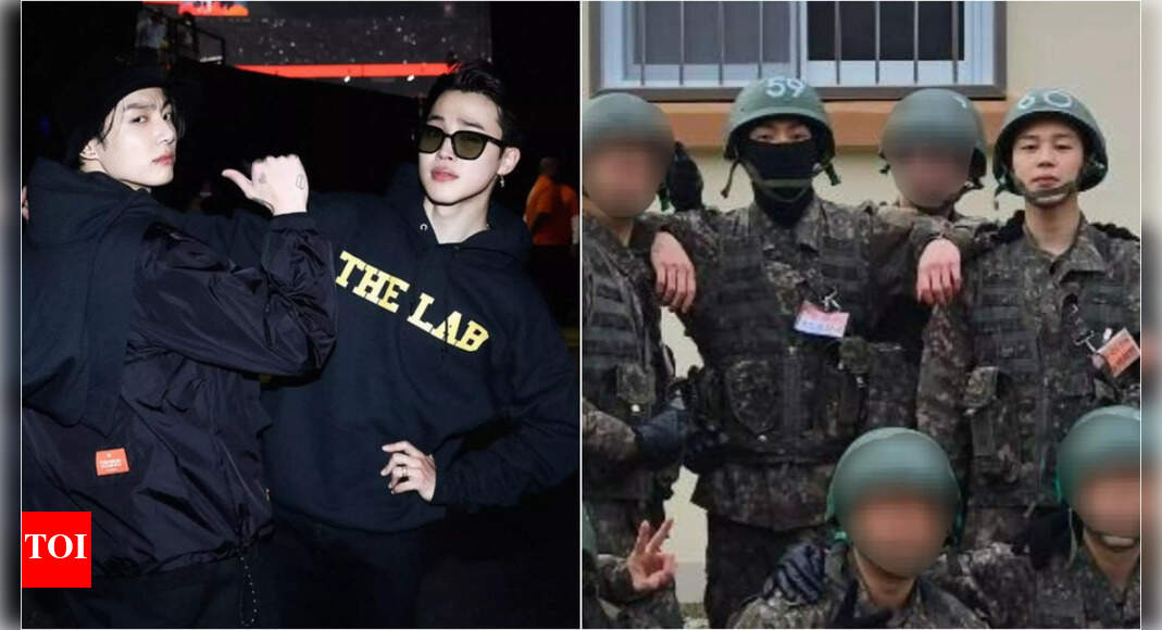 Jungkook and Jimin pose as confident recruits after completing CBR ...