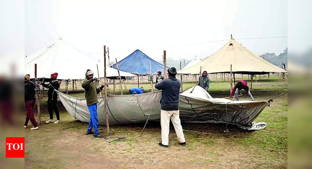 Magh Mela: Magh Mela 2024: 6,000 Cusec Water Released in Ganga ...