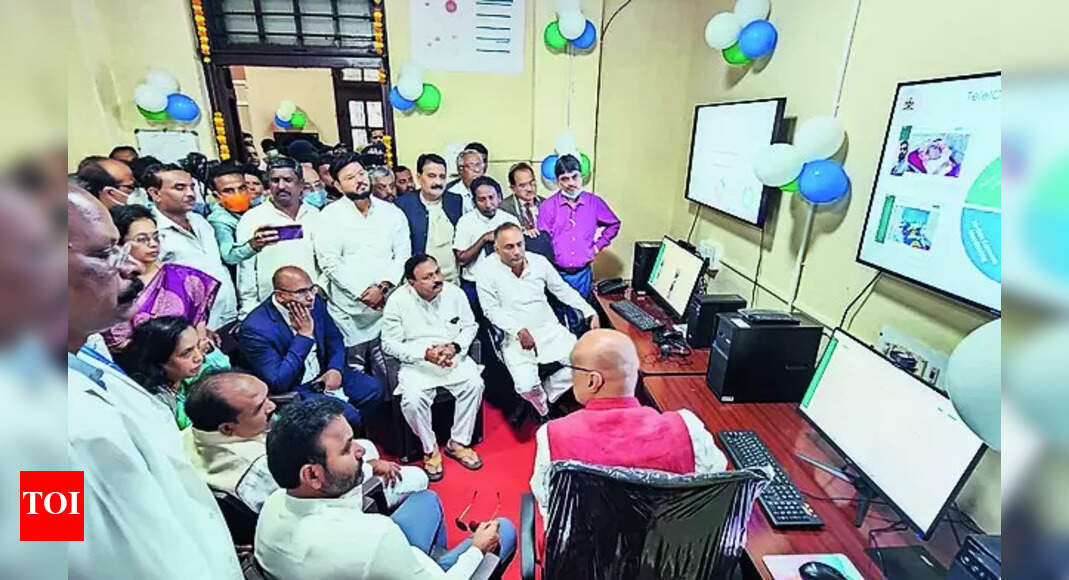 Tele ICU Hub: Health minister launches tele ICU hub at KIMS Hosp ...