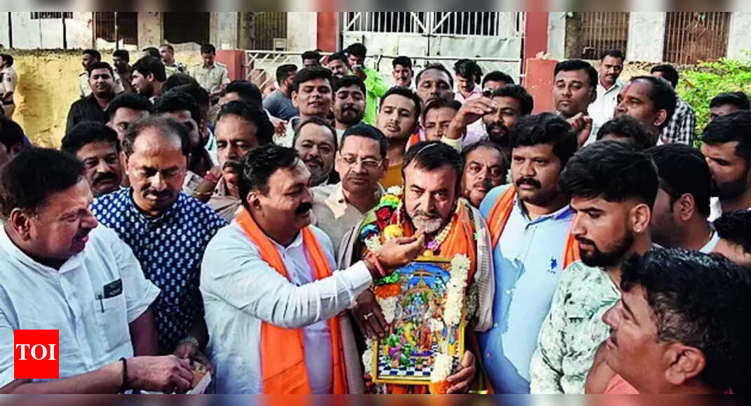 Kar Sevak Released From Jail: Hindu Activists Rejoice as Kar Sevak is ...