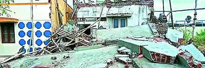 Building Collapse: Building Collapse in Erode: One Dead, Two Injured ...