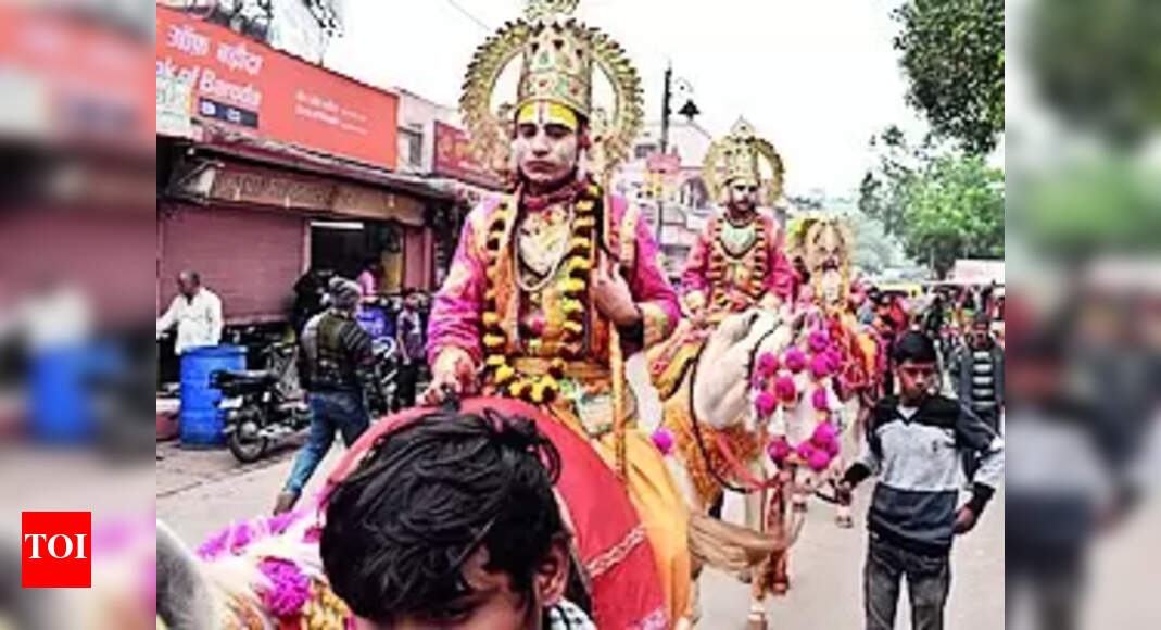 Ayodhya Event: Colourful Yatra in City Sets Tone for Ayodhya Event ...
