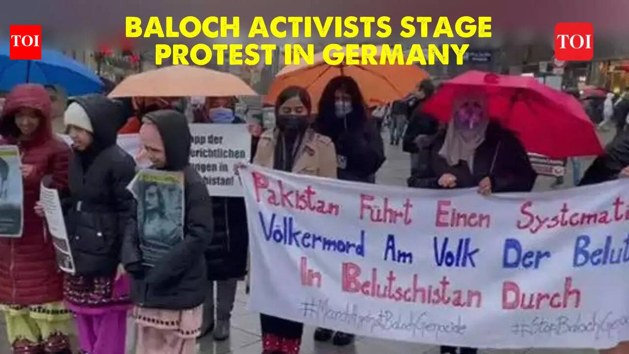 Germany: Baloch National Movement Germany Chapter, stages protest in ...