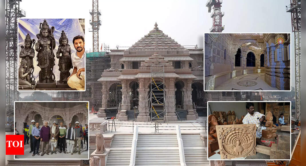 How India came together to build the Ram temple in Ayodhya | India News ...