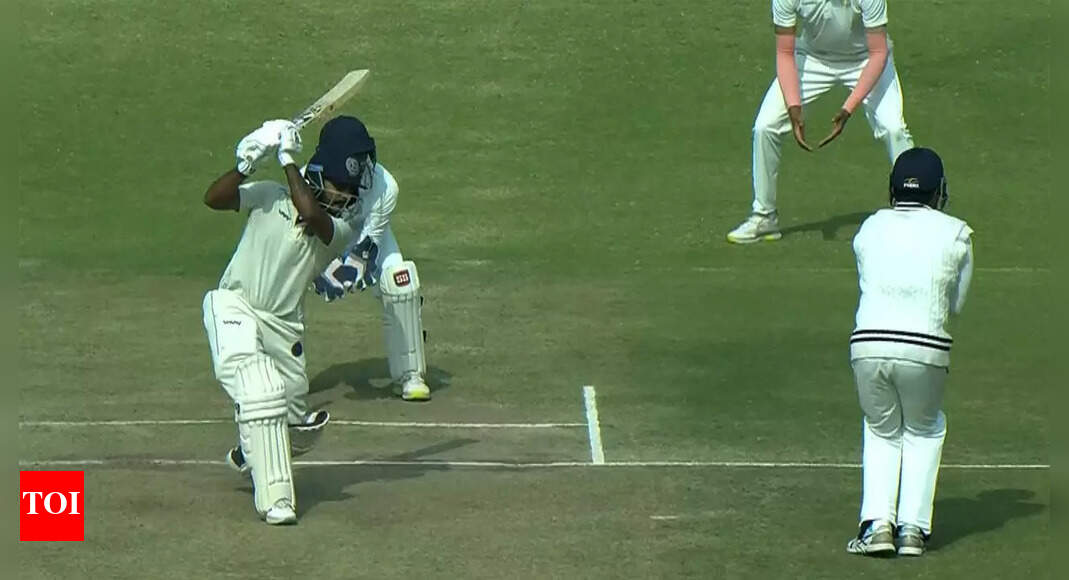 Ranji Trophy: Kumar Suraj scores fine hundred but Saurashtra get three ...