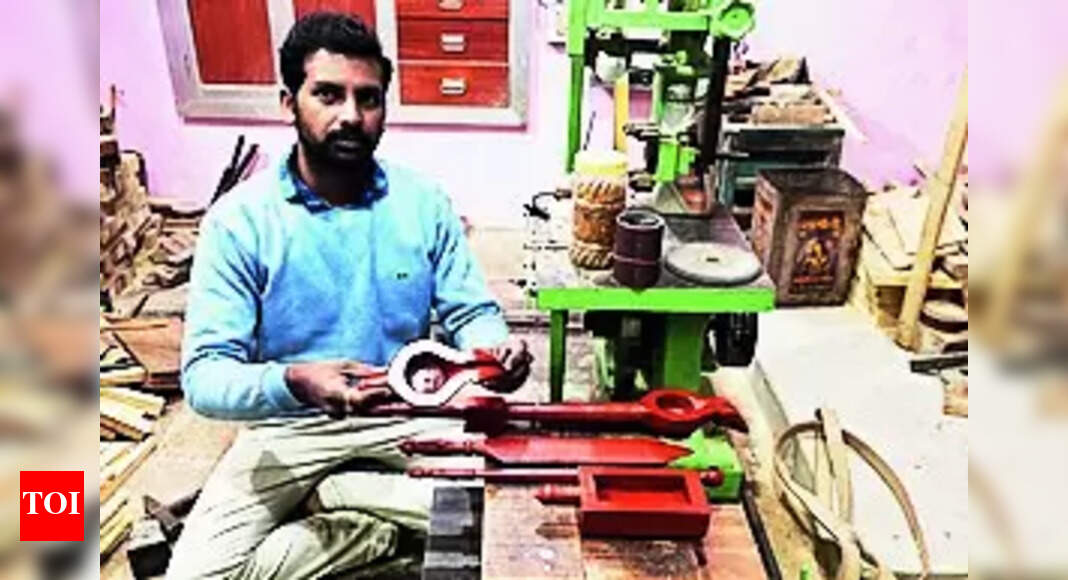 Ayodhya: Artisans from land of Shiva busy making ‘yajna’ items for ...