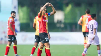 Saul Crespo’s header seals it for East Bengal against a young Hyderabad FC in Super Cup ...