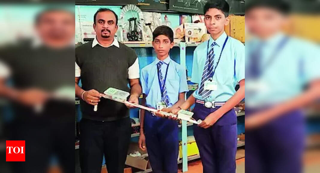 Navigation Stick For Blind: Students develop navigation stick for blind ...